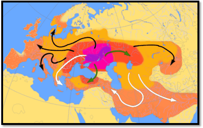 indogermanische Völkerwanderungen - Net 21